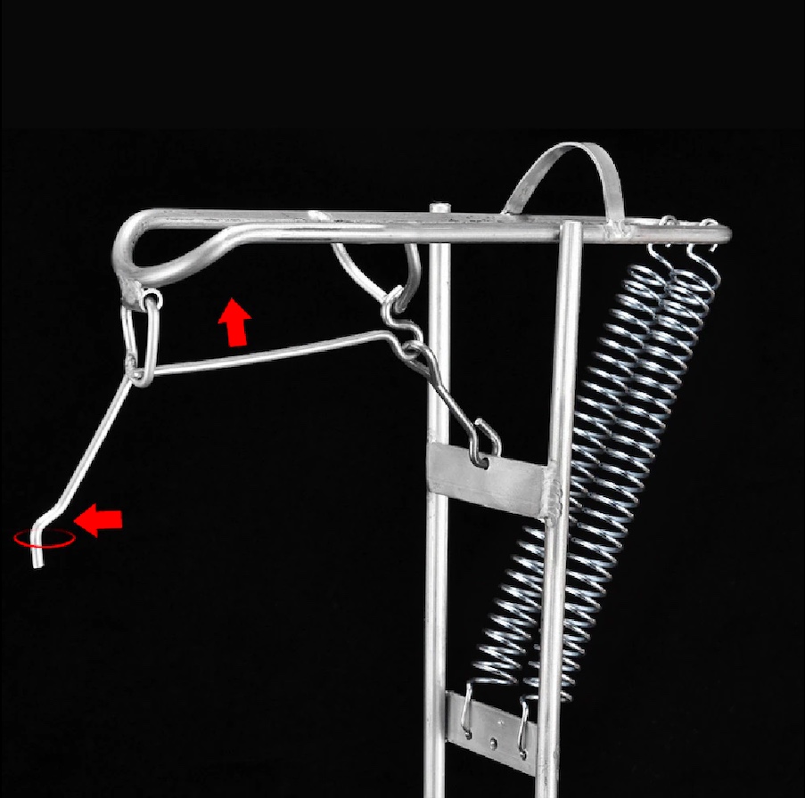 Automatic Fishing Rod Holder | Spring Fishing Rod | The Survival Island