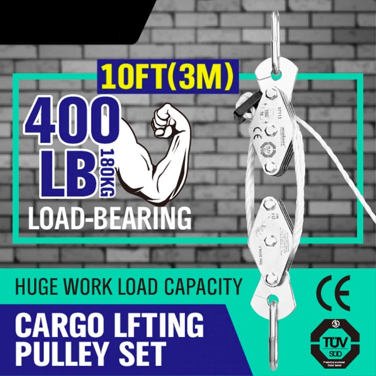 Block And Tackle | Lifting Pulley | Heavy Duty Pulley | The Survival Island