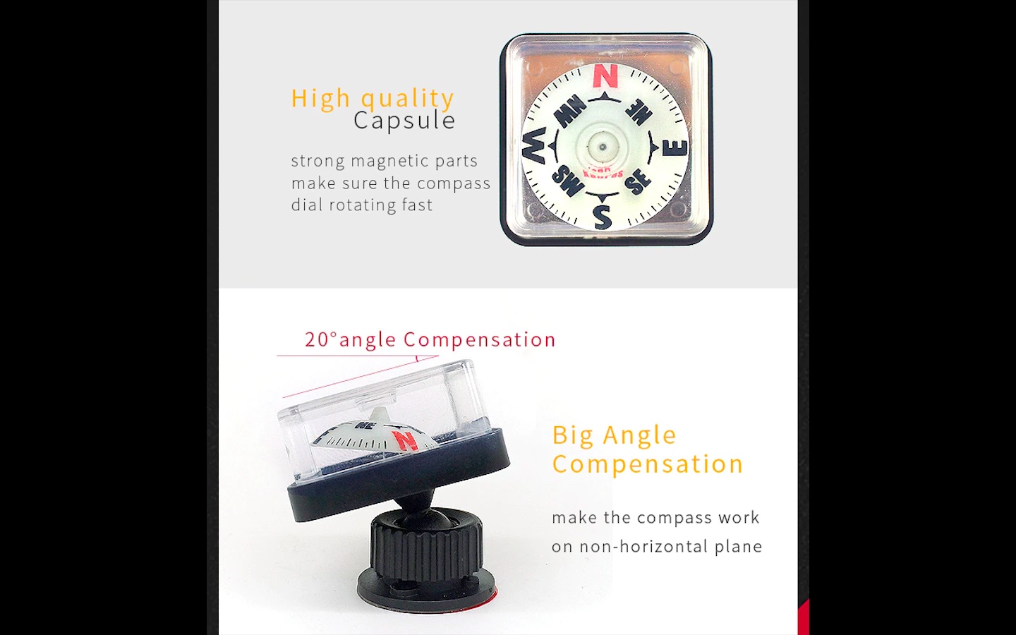 Vehicle Compass | Dash Mount Compass | The Survival Island