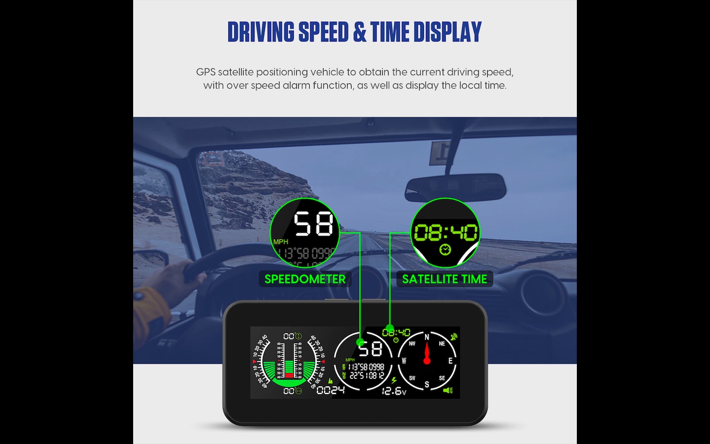 Auto Compass | Dashboard Compass | The Survival Island