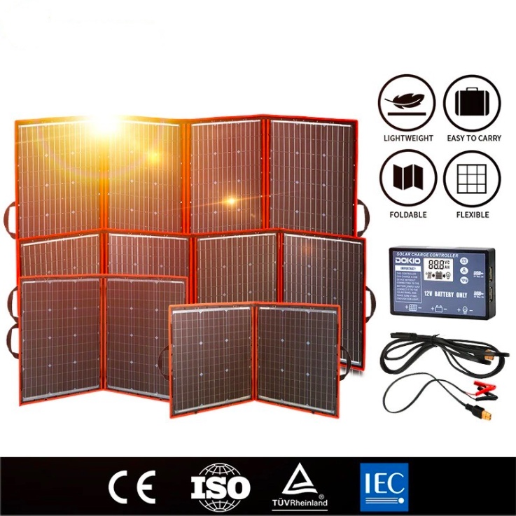 Foldable Solar Panel | Portable Folding Solar Panel | The Survival Island