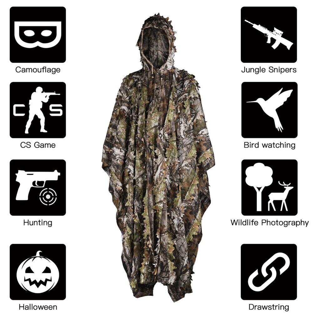 Ghillie Cape | Ghillie Poncho | Ghillie Cloak | The Survival Island
