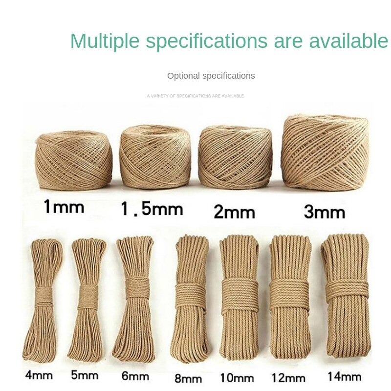 Hessian Rope | Jute Cord | Craft Rope | The Survival Island