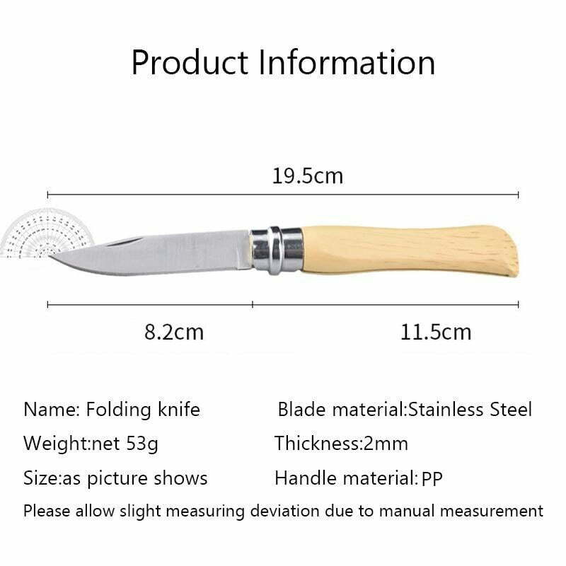 Lightweight Pocket Knife | Ultralight Backpacking Knife | Survival Island