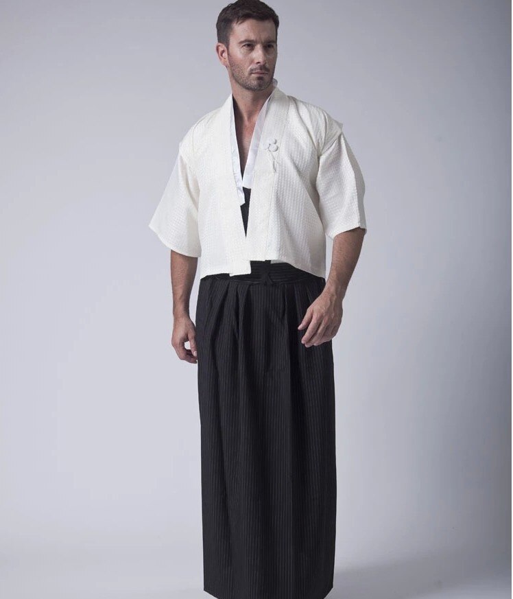 Samurai Robe | Men's Kimono Robe | Kimono Men | The Survival Island