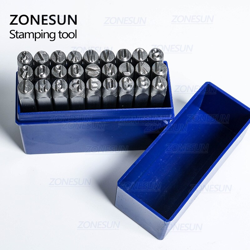 Metal Letter Stamps | Letter Punch Set | The Survival Island