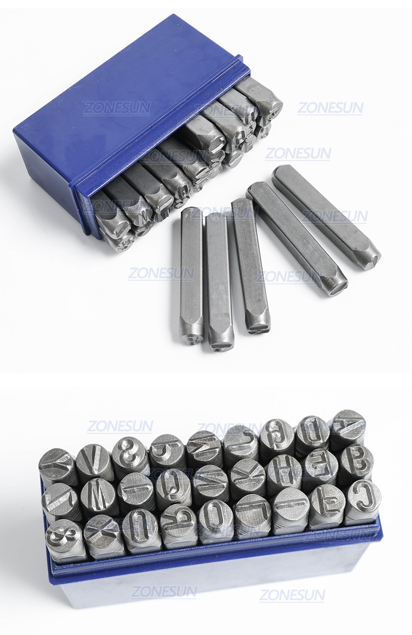 Metal Letter Stamps | Letter Punch Set | The Survival Island