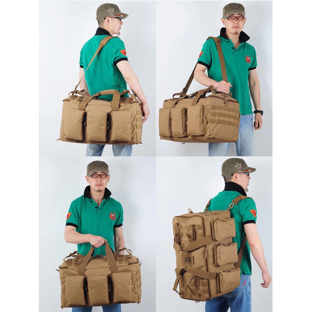 Military Duffle Bag | Duffle Bag Rucksack | The Survival Island