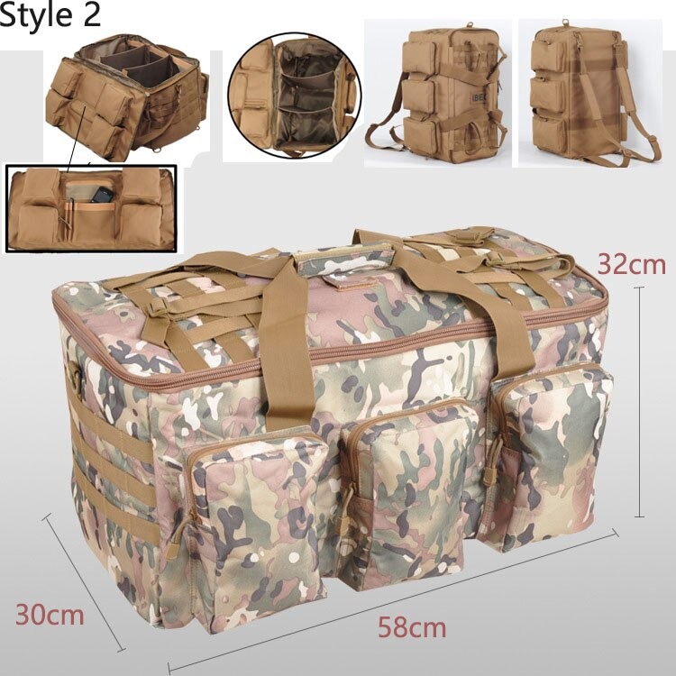 Military Duffle Bag | Duffle Bag Rucksack | The Survival Island