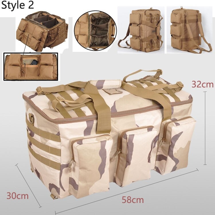 Military Duffle Bag | Duffle Bag Rucksack | The Survival Island