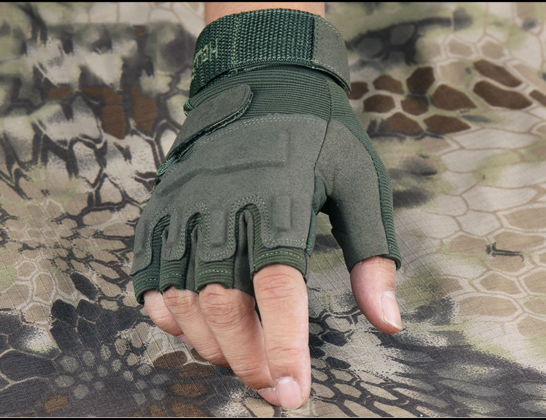 Tactical Fingerless Gloves | Military Gloves | The Survival Island