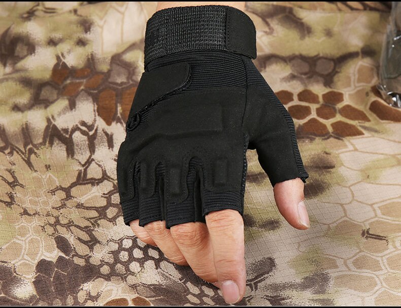 Tactical Fingerless Gloves | Military Gloves | The Survival Island