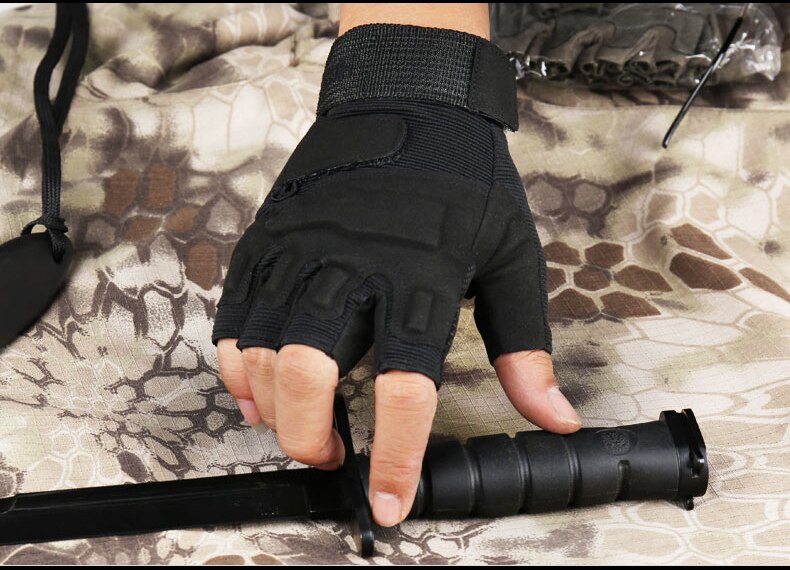 Tactical Fingerless Gloves | Military Gloves | The Survival Island