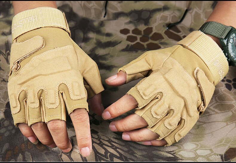 Tactical Fingerless Gloves | Military Gloves | The Survival Island