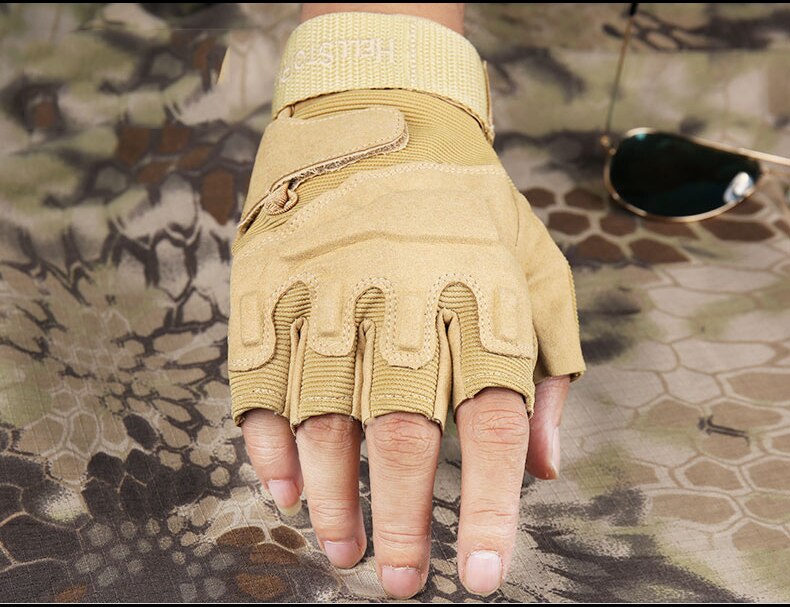 Tactical Fingerless Gloves | Military Gloves | The Survival Island