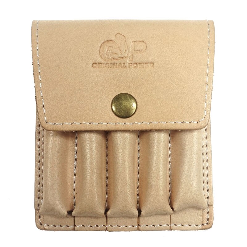 Leather Ammo Pouch | Rifle Bullet Holder | The Survival Island