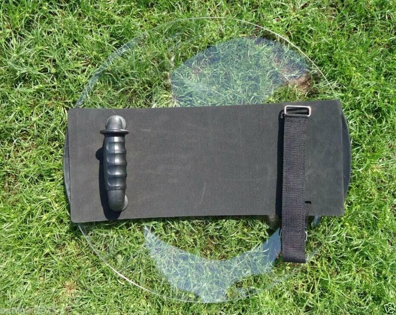 Round Riot Shield | Police Shield | Clear Shield | Plastic Shield