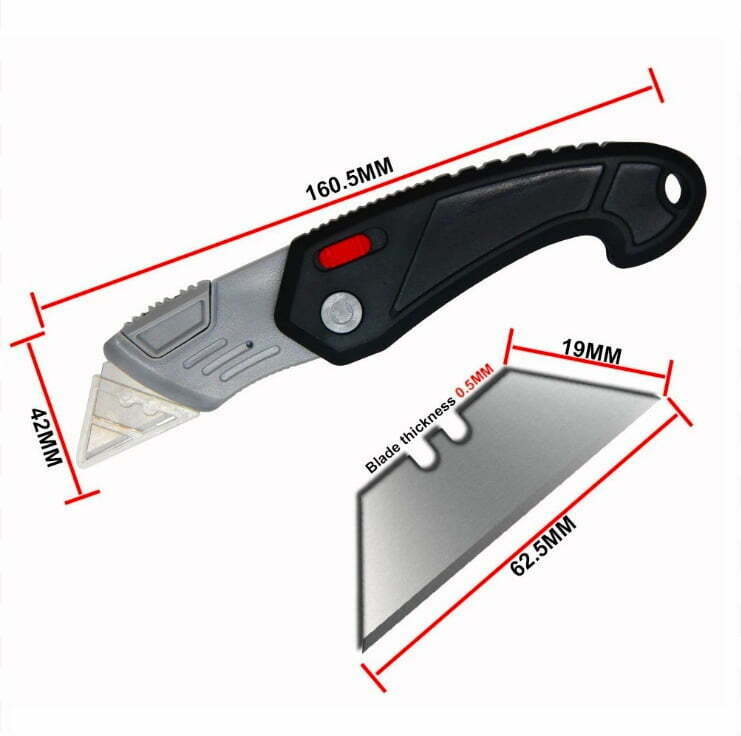 Safety Utility Knife | Razor Cutter | Work Blade | The Survival Island