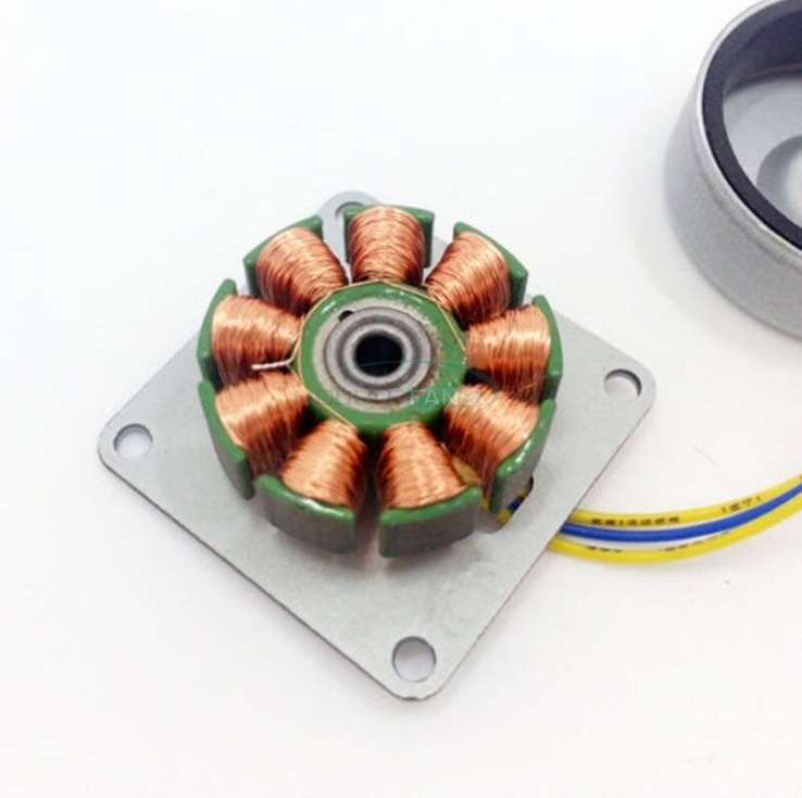 Small AC Generator | 3 Phase AC Generator | The Survival Island