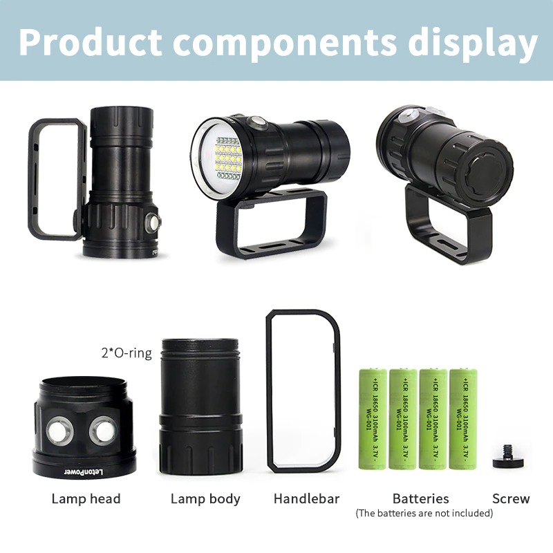 Underwater Flashlight | Dive Torch | The Survival Island