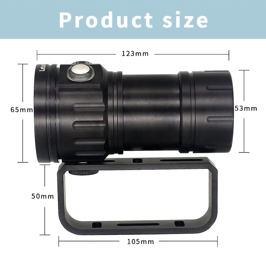 Underwater Flashlight | Dive Torch | The Survival Island