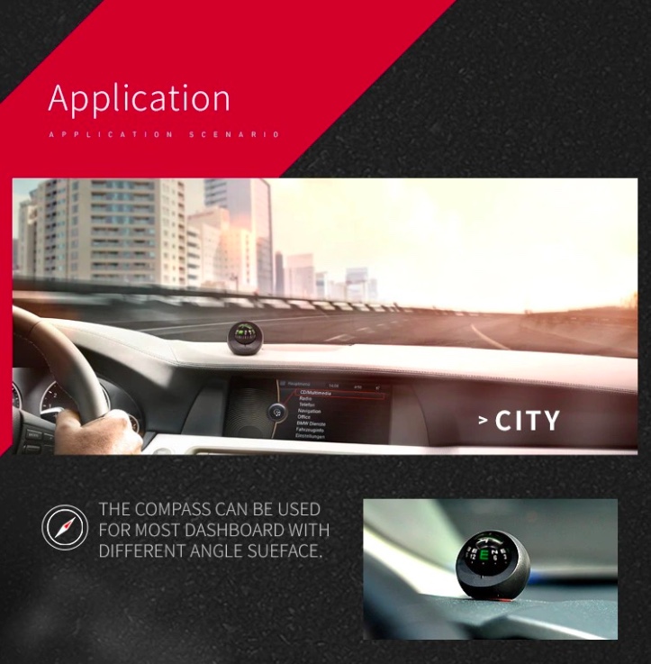 Dashboard Compass | Vehicle Compass | The Survival Island