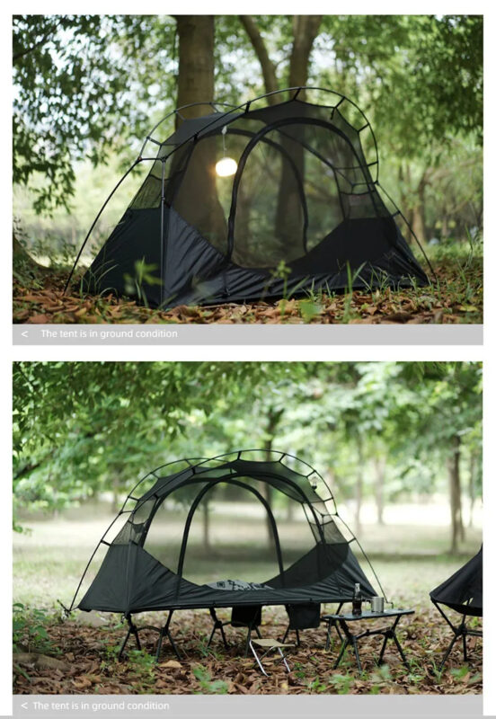 Cot Tent | Raised Tent | Off Ground Tent | Solo Tent | Survival Island