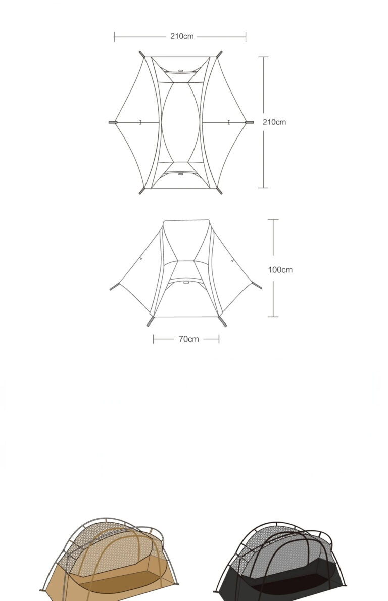 Cot Tent | Raised Tent | Off Ground Tent | Solo Tent | Survival Island