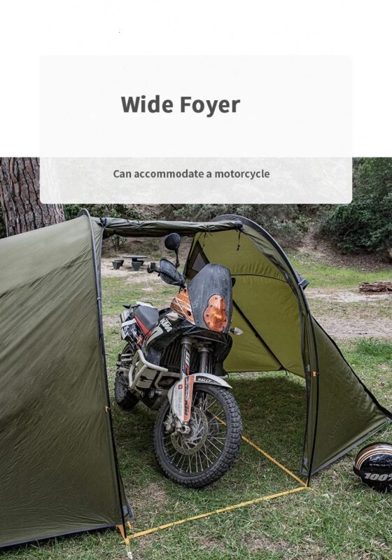 Motorcycle Tent | Motorcyle Camping Tent | The Survival Island