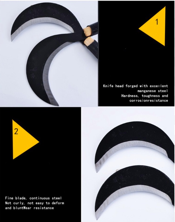 Sickle Tool | Hand Sickle | Weed Sickle | Grass Sickle | The Survival ...