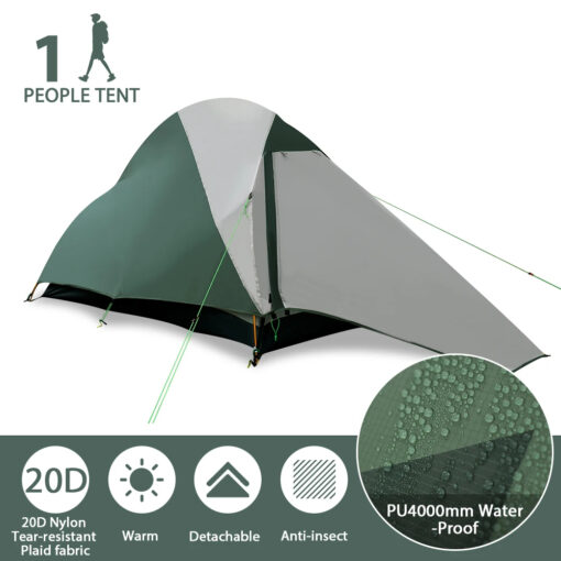 1 Man Tent | Light Tent | One Person Tent | The Survival Island