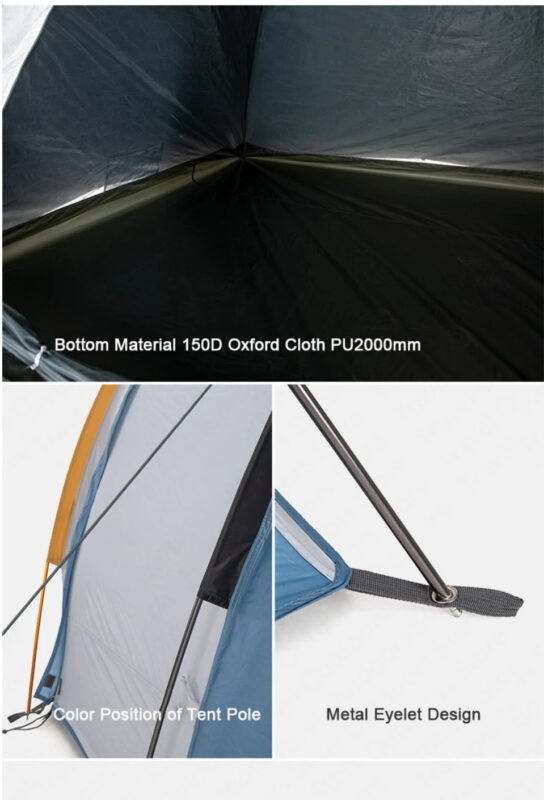 3 Man Tent | Camping Shelter | 3 Person Tent | The Survival Island