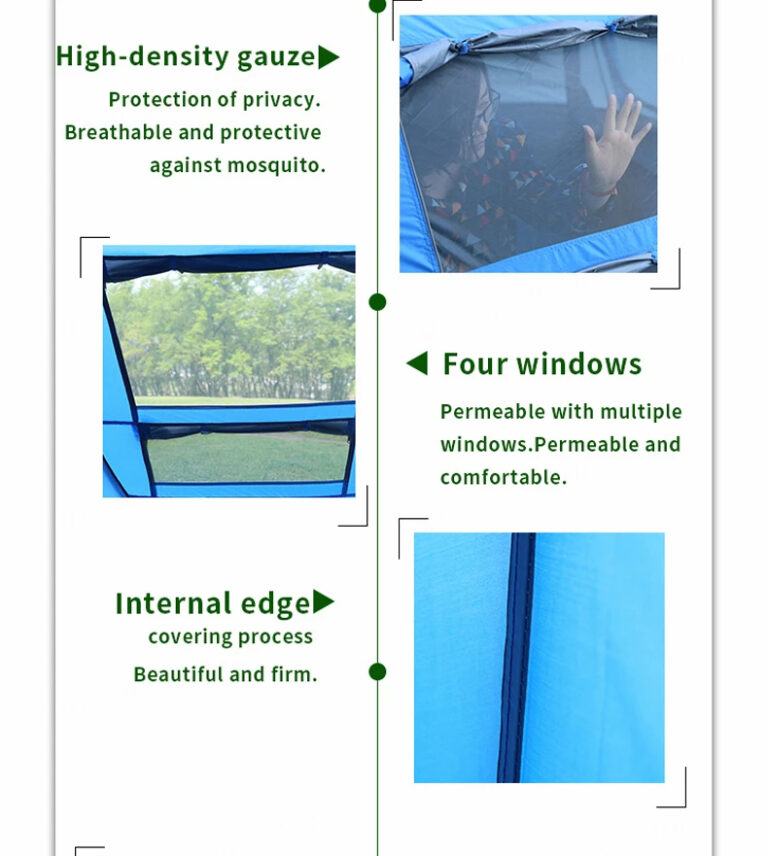 4 Person Pop Up Tent | Quick Tent | Automatic Tent | Survival Island