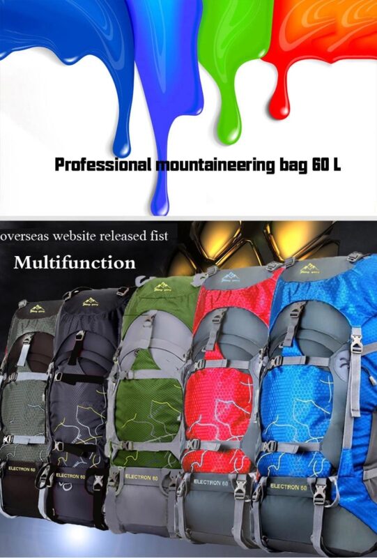 60L Backpack | Outdoor Backpack | Hiking Backpack | The Survival Island