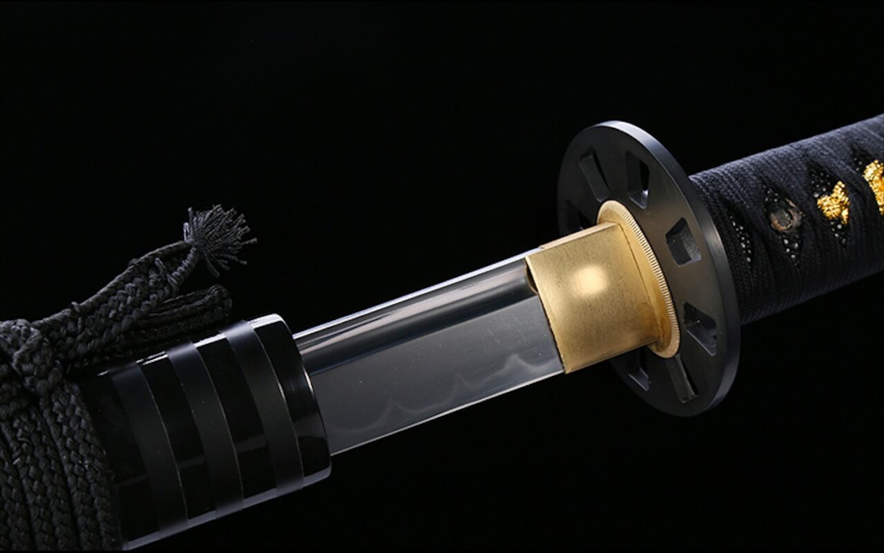Carbon Steel Katana | Black Katana | 1095 Katana | Dark Sword
