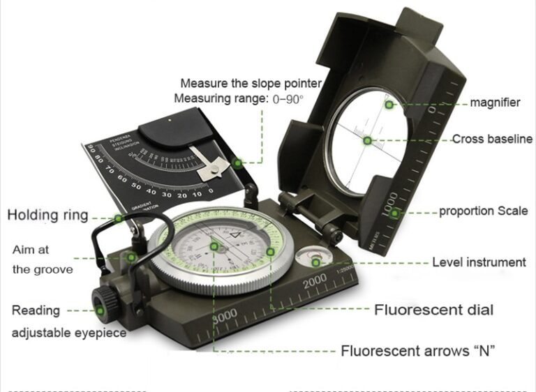 Engineer Compass | Prismatic Compass | The Survival Island