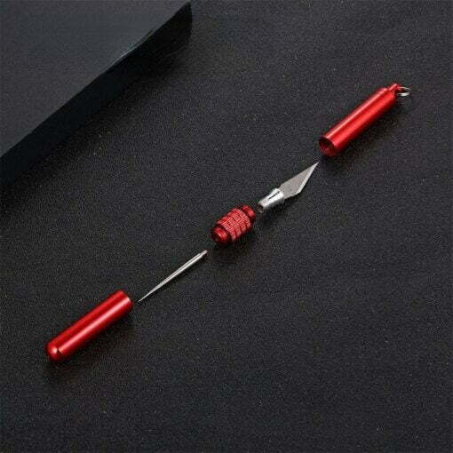 Keychain Knife | Keyring Knife | Mini Utility Knife | Survival Island