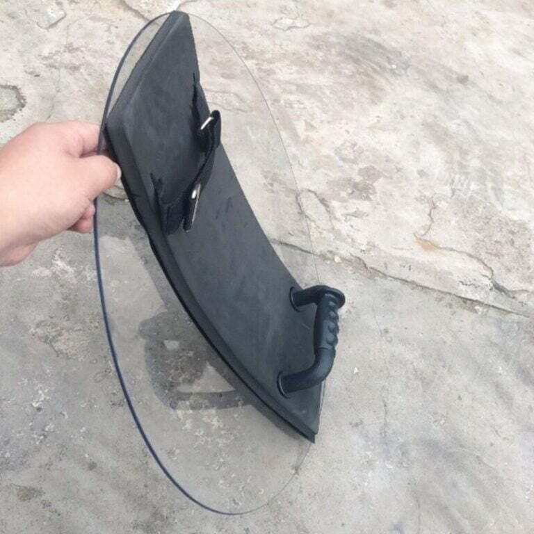 Round Riot Shield | Police Shield | Clear Shield | Plastic Shield