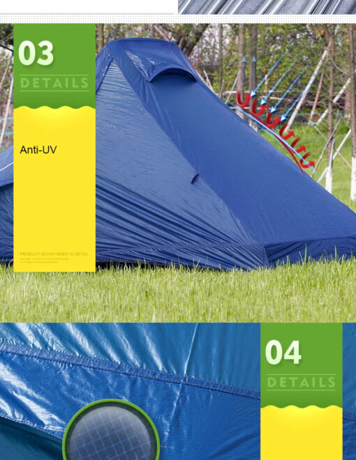 Single Person Tent | 1 Man Tent | Light Tent | The Survival Island