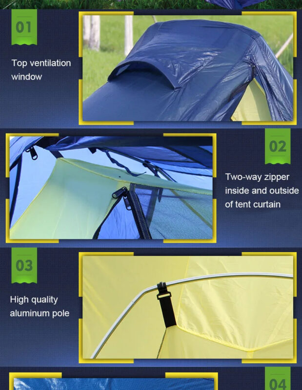 Single Person Tent | 1 Man Tent | Light Tent | The Survival Island