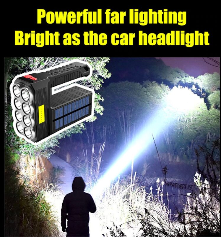 Solar Powered Flashlight | Solar Torch | Survival Torch | The Survival ...