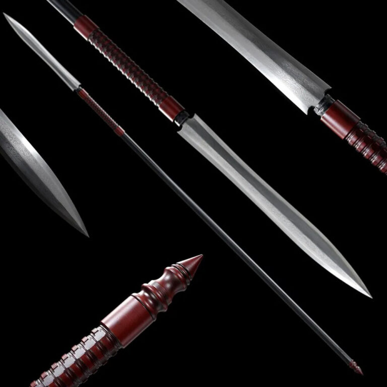 Sword Spear | Spear Sword | Battle Spear | Folded Steel Sword