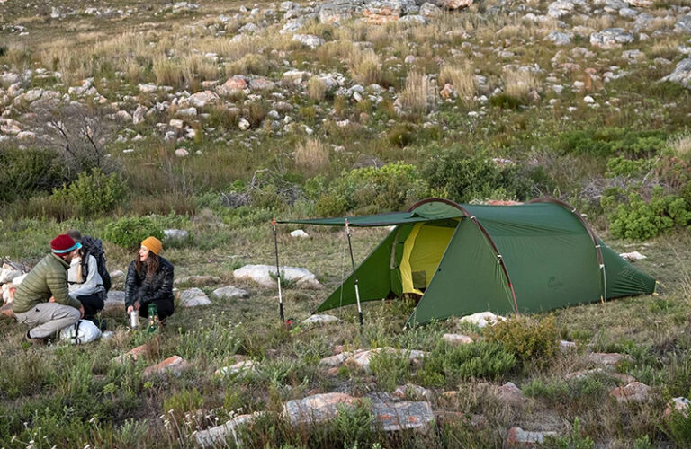 Tunnel Tent | Waterproof Tent | 2 Person Tent | The Survival Island