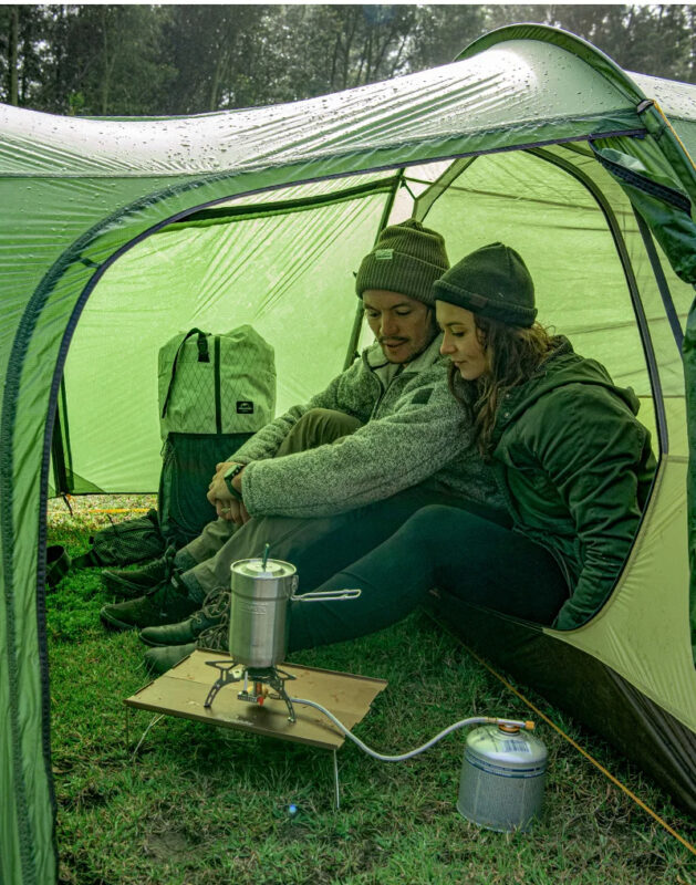 Tunnel Tent | Waterproof Tent | 2 Person Tent | The Survival Island