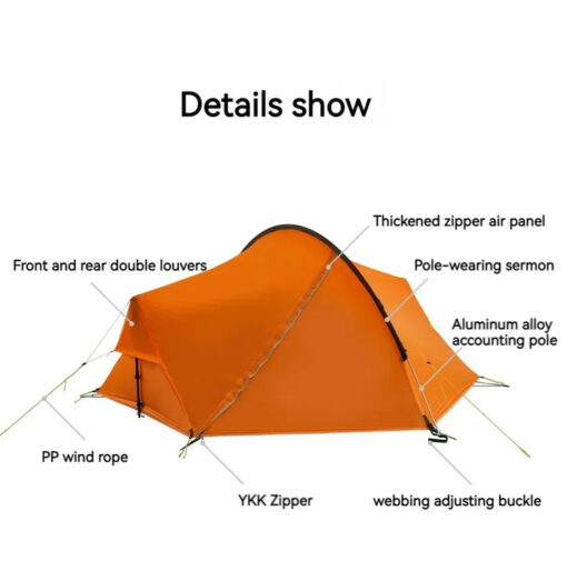 Two Man Tent | Hoop Tent | Two Person Tent | The Survival Island