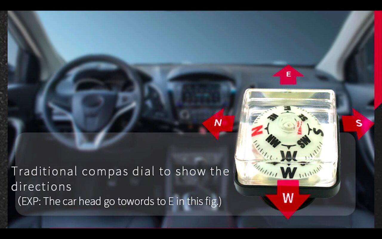 Vehicle Compass | Dash Mount Compass | The Survival Island