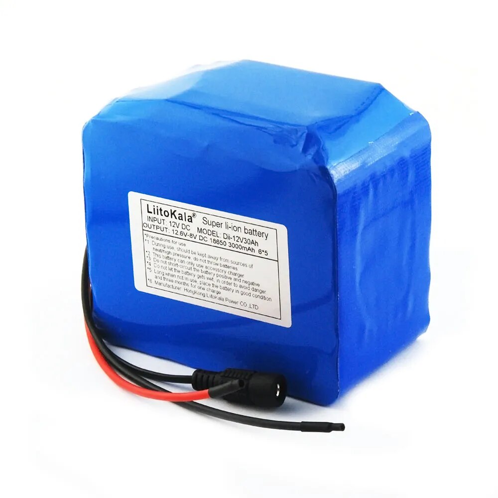 12V 30AH Battery | 12V Ebike Battery | The Survival Island