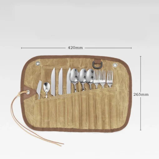 Camping Utensil Set | Travel Silverware | The Survival Island