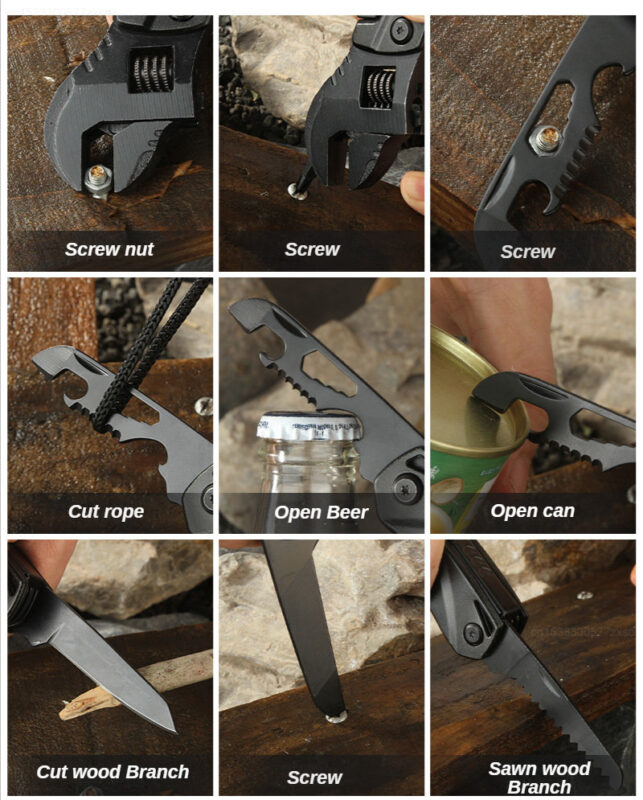 Multi Purpose Knife | Wrench Multi Tool | The Survival Island