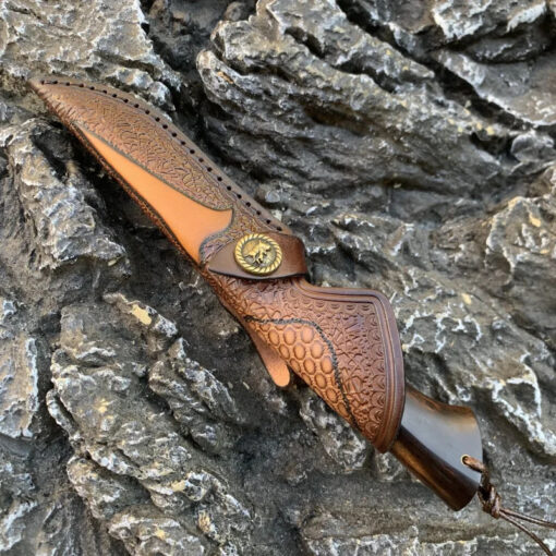 Pig Sticker Knife | Boar Hunting Knife | Wootz Steel Knife